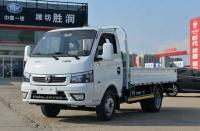 China YUCHAI Engine Dongfeng 4x2 LHD RHD 1T 2T Light Flatbed Cargo Truck for Transportation for sale