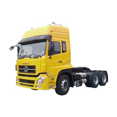 China Dongfeng 6x4 High Roof Customized Tractor Truck for 10 Wheel Trailer Rear Camera 360° for sale