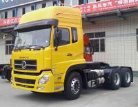 China Dongfeng 6x4 High Roof Customized Tractor Truck for 10 Wheel Trailer Rear Camera 360° for sale