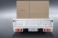China 5-Speed Manual Transmission DFAC Single Double Cabin 1.5T 4X2 Flat Container Van Electric Cargo Truck for sale