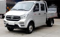 China Drive Wheel 4X2 Dongfeng Micro Fence Double Row Logistics Lorry with and 3.5T Capacity for sale