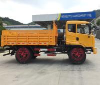 China Customer's Requirements Diesel Materials Transport Pickup Cargo Truck by Dongfeng 4x4 for sale