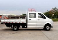 China Dongfeng 4x2 3.5T Fence Double Row Logistics Lorry with Automatic Air Conditioner for sale