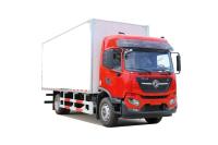 China 180Kw Engine Power Light Goods Vehicle 4x2 Refrigerated Truck for Transportation for sale