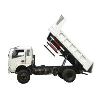 China 10T 10000kg Mini Dumper Tipper Truck With 5 Forward Shift And 6 Wheel for sale