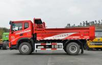 China Euro 6 Emission Standard 20T Heavy Dump Truck With 8x4 Drive Wheel And Engine Capacity for sale