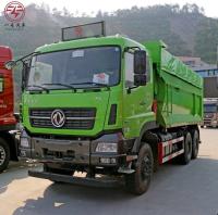 China 21T U-Shaped Cargo Box 6x4 Muck Ore Tipper Truck Dongfeng With Cummins Engine for sale