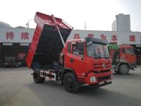China 13T Hydraulic Rear Tilt Dump Truck With 7 Cubic Meters Dump Box for sale