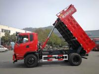 China 13T Hydraulic Rear Tilt Dump Truck With 7 Cubic Meters Dump Box for sale
