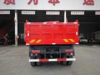 China 13T Hydraulic Rear Tilt Dump Truck With 7 Cubic Meters Dump Box for sale