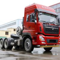 China Model Tractor Trailer Head Truck Dongfeng 6x4 LNG CNG Tractor Truck with Touch Screen for sale