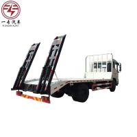 China 4700mm Wheelbase 6-Tire Dongfeng 4x2 Road Emergency Wrecker Truck Flatbed Lift Trailer for sale