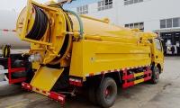 China Model DFAC 4x2 Sewage Suction Truck with 6 CBM Tank Capacity and 1-10T Load Capacity for sale