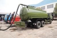 China 10 Wheels 10000L Septic Tank Vacuum Sewage Suction Truck For Heavy Duty Waste Removal for sale