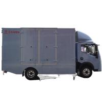 China Durable Dongfeng Single Cabin Pure Electric Van Cargo Truck for Logistics Transportation for sale