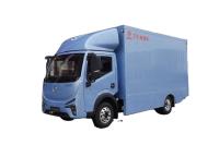 China Durable Dongfeng Single Cabin Pure Electric Van Cargo Truck for Logistics Transportation for sale