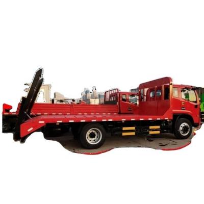 China 14060kg Gross Vehicle Weight Dongfeng 4X2 Flatbed Transport Truck with Euro 6 Emission for sale