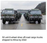 China 14060kg Gross Vehicle Weight Dongfeng 4X2 Flatbed Transport Truck with Euro 6 Emission for sale