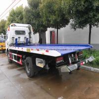 China Dongfeng Flatbed Wrecker Small Tow Truck with 110 Kw Engine Power 7500X2300X2500 mm for sale
