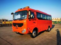 China Max Torque 600/1400 N.m/r/min AWD 10-30 Seat 4x4 Mini Tourist Bus with Luxury Design for sale