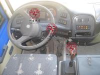 China 180 kw Engine Power Dongfeng 4x4 All-Terrain Desert Off-Road Small Business Coach Bus for sale