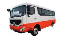China Customizable 25-seat AWD 4-wheel Coach Bus for Outdoor Activities Dongfeng's Offering for sale