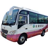 China 10-16 Seats 6m Mini Bus with Luxury Air Conditioner GVW 5700 kg Manual Transmission for sale