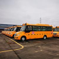 China Dongfeng 24-42seats Hubei 80 Used Cars in Japan Manual School Bus with Customized Model for sale