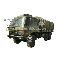 China 6x6 Euro4 LHD Desert Off-road Cargo Truck with Tarpaulin and Touch Screen by Dongfeng for sale