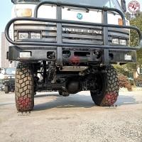 China 12 Tire Number All Wheel Drive Dongfeng 6x6 Cargo Truck Chassis Left Steering 12 Tires for sale