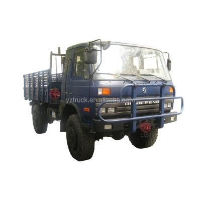 China Fuel Tank Capacity 100-200L 10T Load 4X4 Off-Road Cargo Truck with Multimedia System for sale