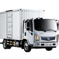 China 4000x2050x2000 mm Dongfeng Electric Van Cargo Truck with 80.6 kWh Battery Capacity for sale
