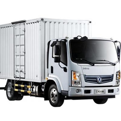 China 4000x2050x2000 mm Dongfeng Electric Van Cargo Truck with 80.6 kWh Battery Capacity for sale