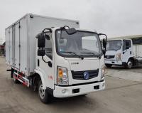 China 4000x2050x2000 mm Dongfeng Electric Van Cargo Truck with 80.6 kWh Battery Capacity for sale
