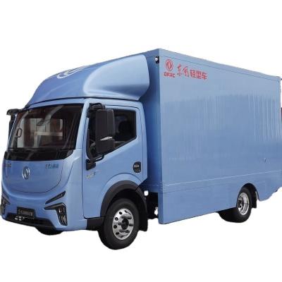 China Electric Fuel Type Dongfeng 4.5Tons Single Cabin Van Cargo Truck with Touch Screen for sale