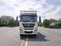China Medium Duty Refrigeration Cargo Truck with 8 Forward Shift Number and High Roof Cabin for sale