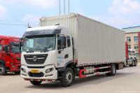 China Dongfeng 260HP 4x2 Winspan Cargo Trucks With 9800X2450X2600 Cargo Tank Dimension for sale