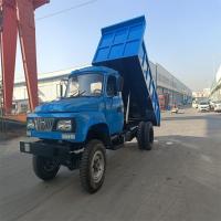 China 6 Wheels Camera 10 Mini Dump Truck for Stone Transport Euro 5 4X4 30cbm Dumper Box Tipper for sale