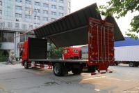 China Dongfeng 4x2 Wingspan Light Lorry Duty 4x4 Truck with 300-400L Fuel Tank Capacity for sale