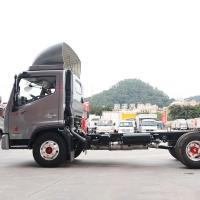 China 4170x2300x2300mm Cargo Tank Dimension 10 Ton Dongfeng 4x2/4x4 Light Lorry Truck for 2 Riders for sale