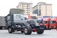 China 4170x2300x2300mm Cargo Tank Dimension 10 Ton Dongfeng 4x2/4x4 Light Lorry Truck for 2 Riders for sale