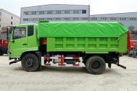 China Dongfeng 4x2/4x4/6x6 Dump Truck with 4 Cylinders and Cargo Tank Length of 4.2-5.3m for sale