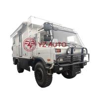 China Drive Type 4x4 Off Road RVs Motorhome with 6L Engine Capacity and Awning Accessories for sale