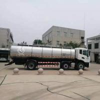 China Off-Road Sale 18CBM Liquid Transport Tank Truck with 6 Wheels Light Luxury Off-Road for sale