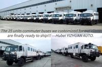 China 4x4 Engine Capacity 6 8L Off Road Rvs Motorhome Passenger Bus with Awning Accessories for sale