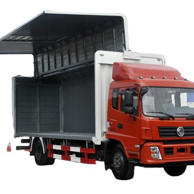 China Dongfeng 4x2 Wingspan Light Lorry Duty Fence Cargo Truck with 180hp Engine 10t Payload for sale