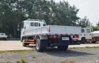 China 1-10t Capacity Radial Tire Design 170 HP 4.08m Single Row Van Light Truck Mini Cargo Truck for sale