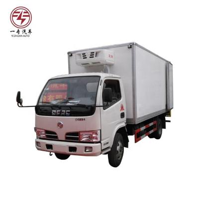 China Mini 3T Refrigerated Truck Euro 3 95hp 4x2 Forward Shift Number 5 for Frozen Food for sale