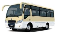 China 3300mm Wheelbase Diesel Medium Tourism Bus Business Luxury Bus with Air Conditioning for sale