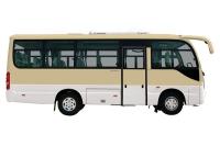 China 3300mm Wheelbase Diesel Medium Tourism Bus Business Luxury Bus with Air Conditioning for sale